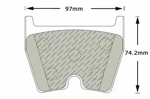 Modified System 8 Pot Brakes Car Accessories Cast Iron G3000 Brake ...